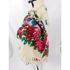 Accessories | Original Vintage Babushka Xxl Virgin Wool Travel ...